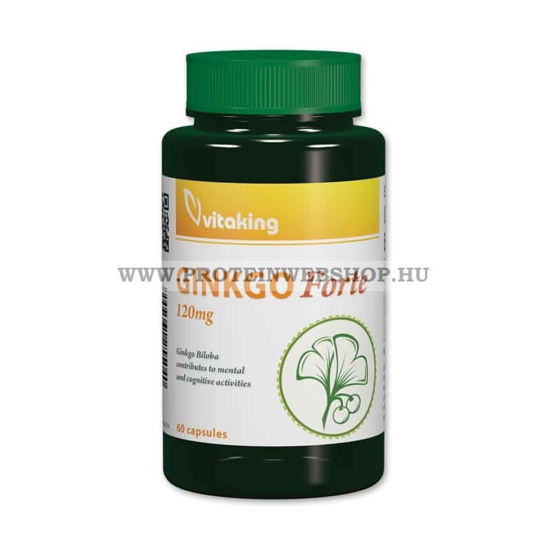 VitaKing Ginkgo Biloba Forte 120 mg 60 kapszula - ProteinSho